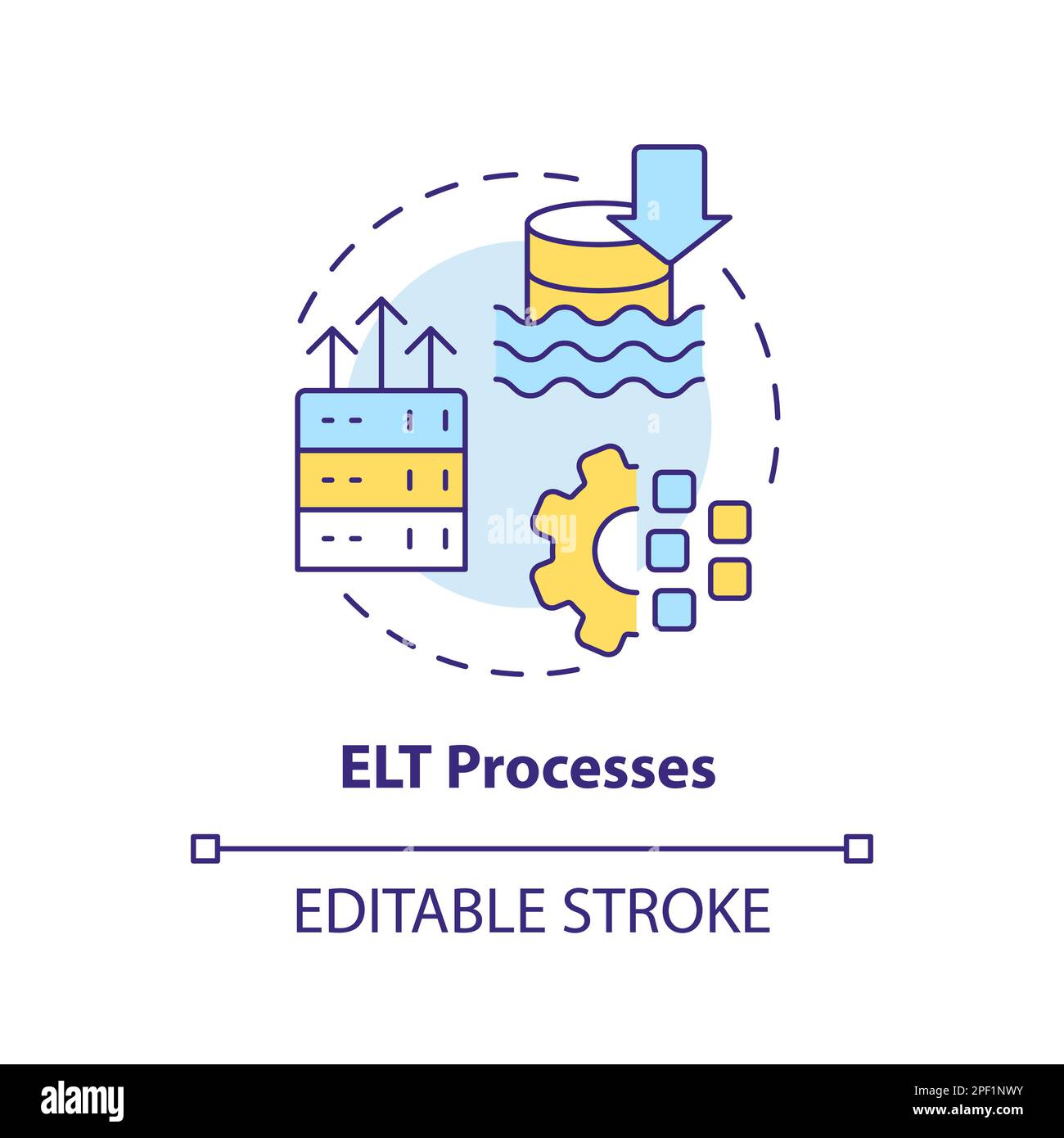 ELT processes concept icon Stock Vector Image & Art - Alamy ELT processes concept icon Stock Vector Image & Art - Alamy