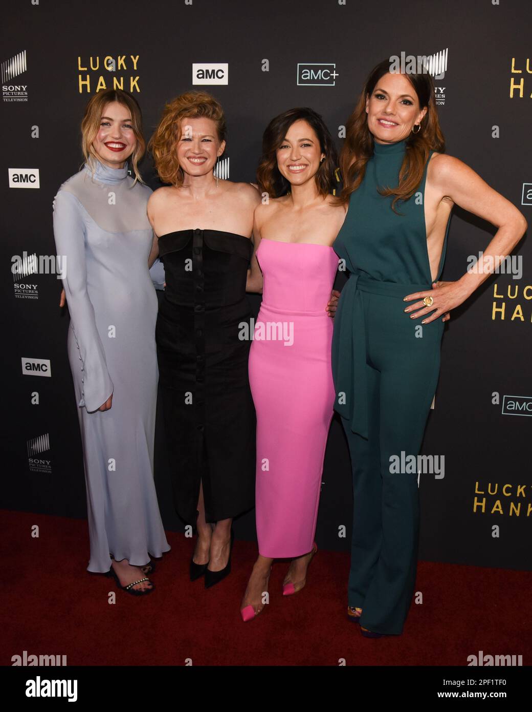 March 15, 2023, West Hollywood, California, USA: (L-R) OLIVIA SCOTT ...