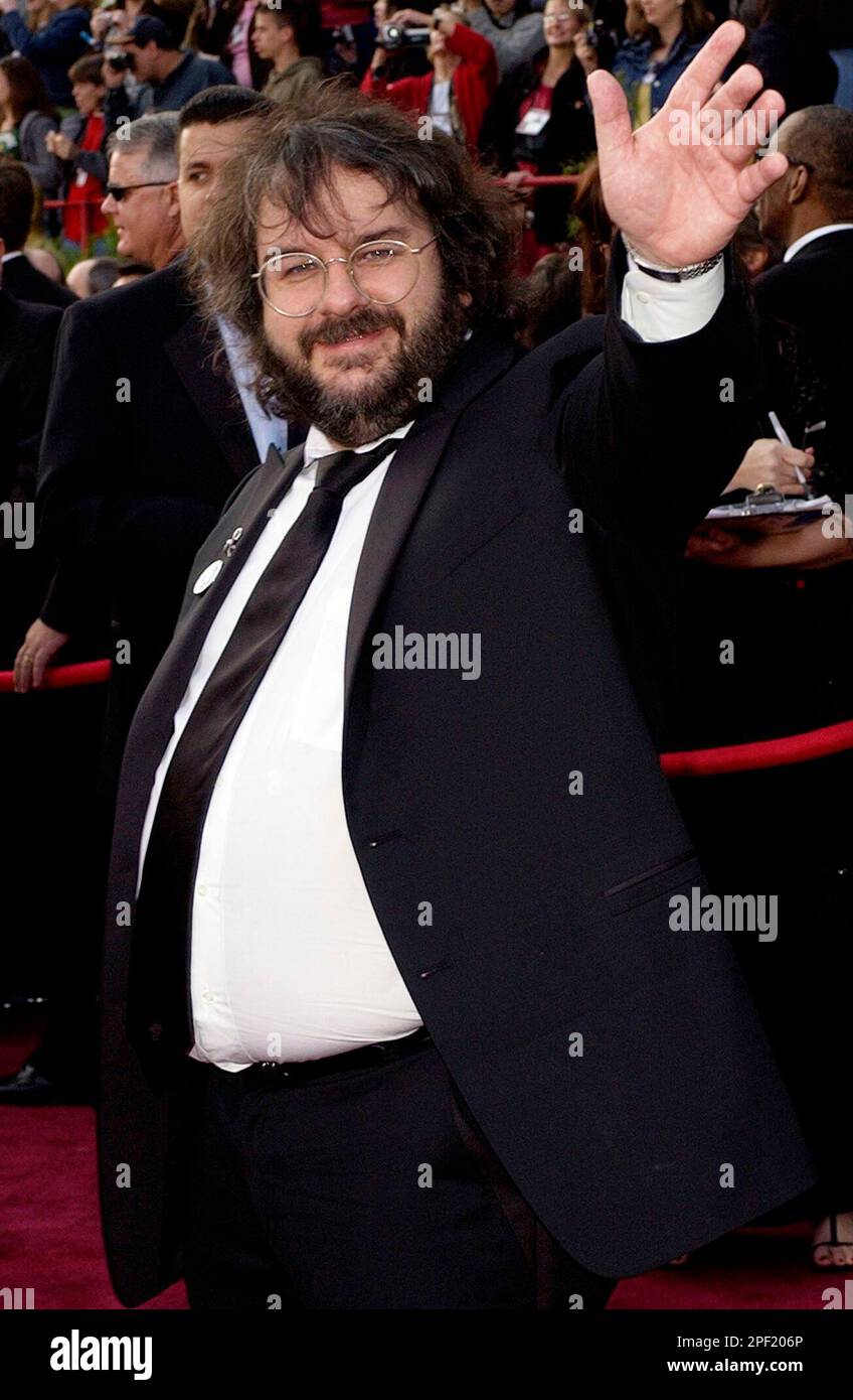 Director Peter Jackson arrives at the 76th annual Academy Awards in Los ...
