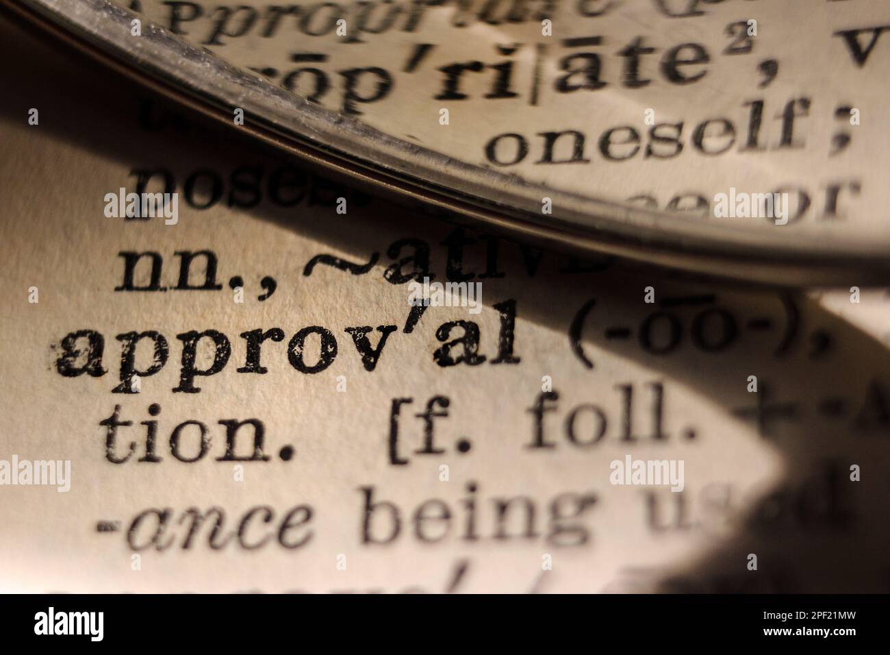 Approval page hi-res stock photography and images - Alamy