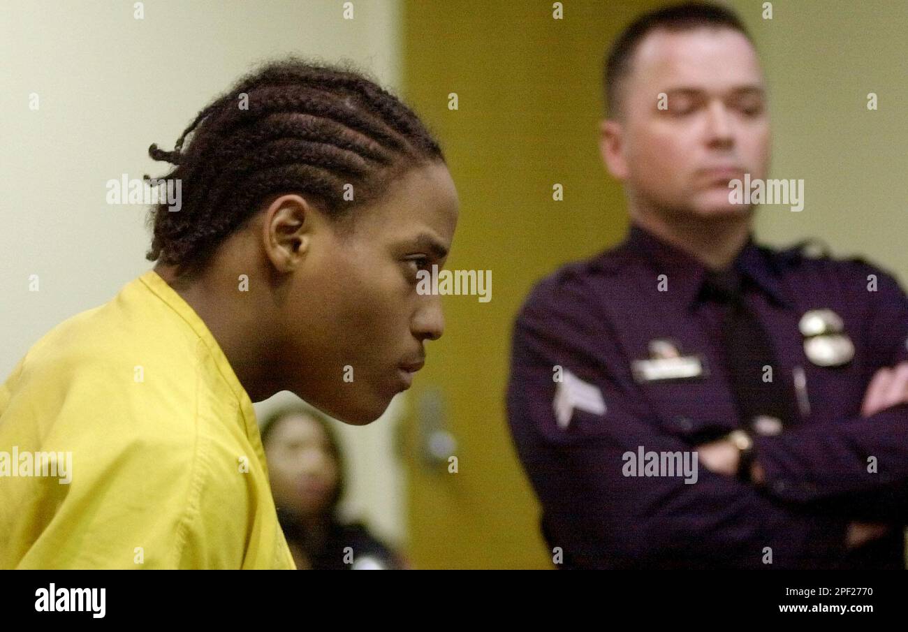 Eric Marshall appears in court for his arraignment in Detroit, Tuesday ...