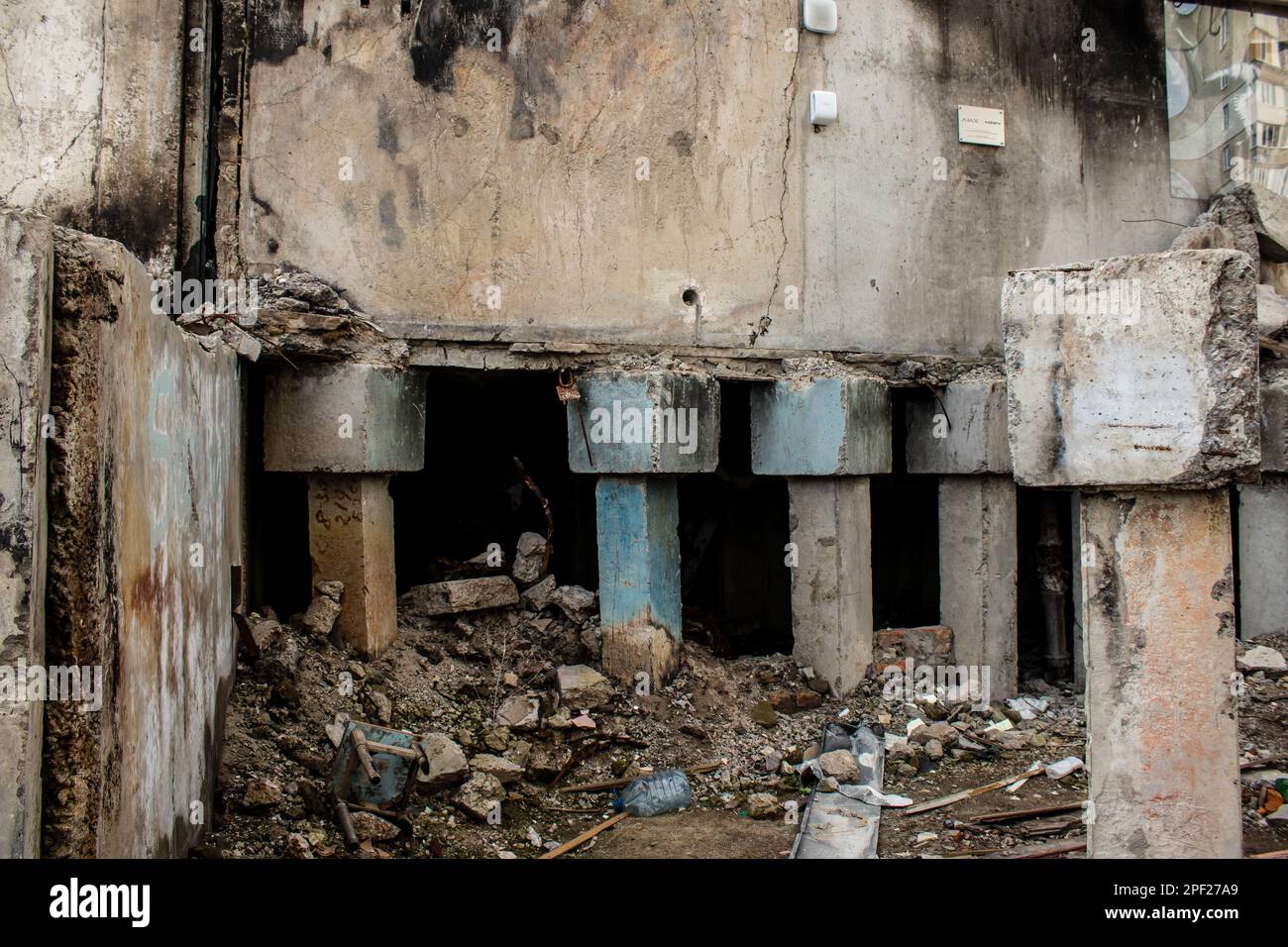Most buildings in Borodyanka are either destroyed or damaged beyond ...