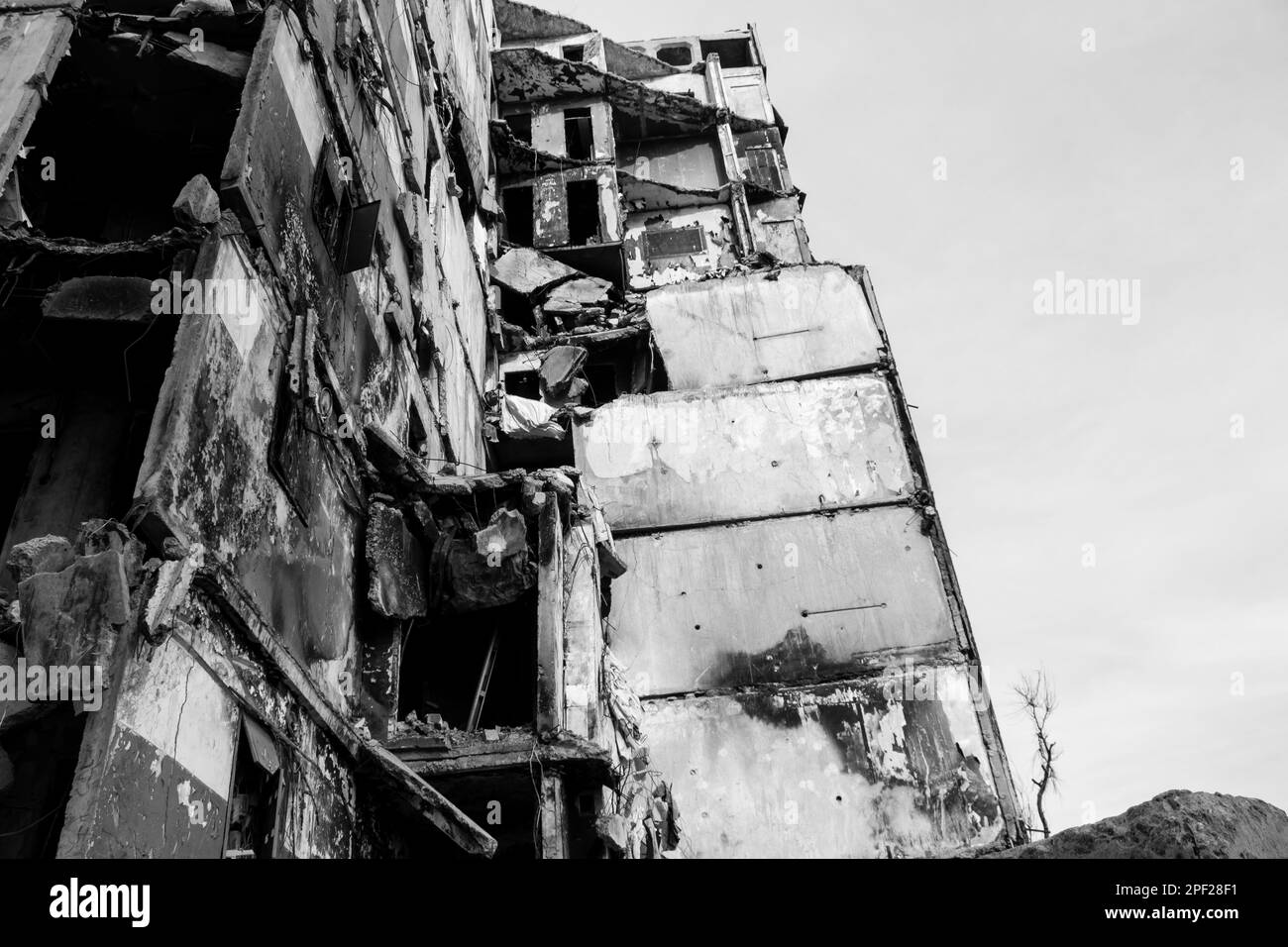Damaged beyond repair Black and White Stock Photos & Images - Alamy