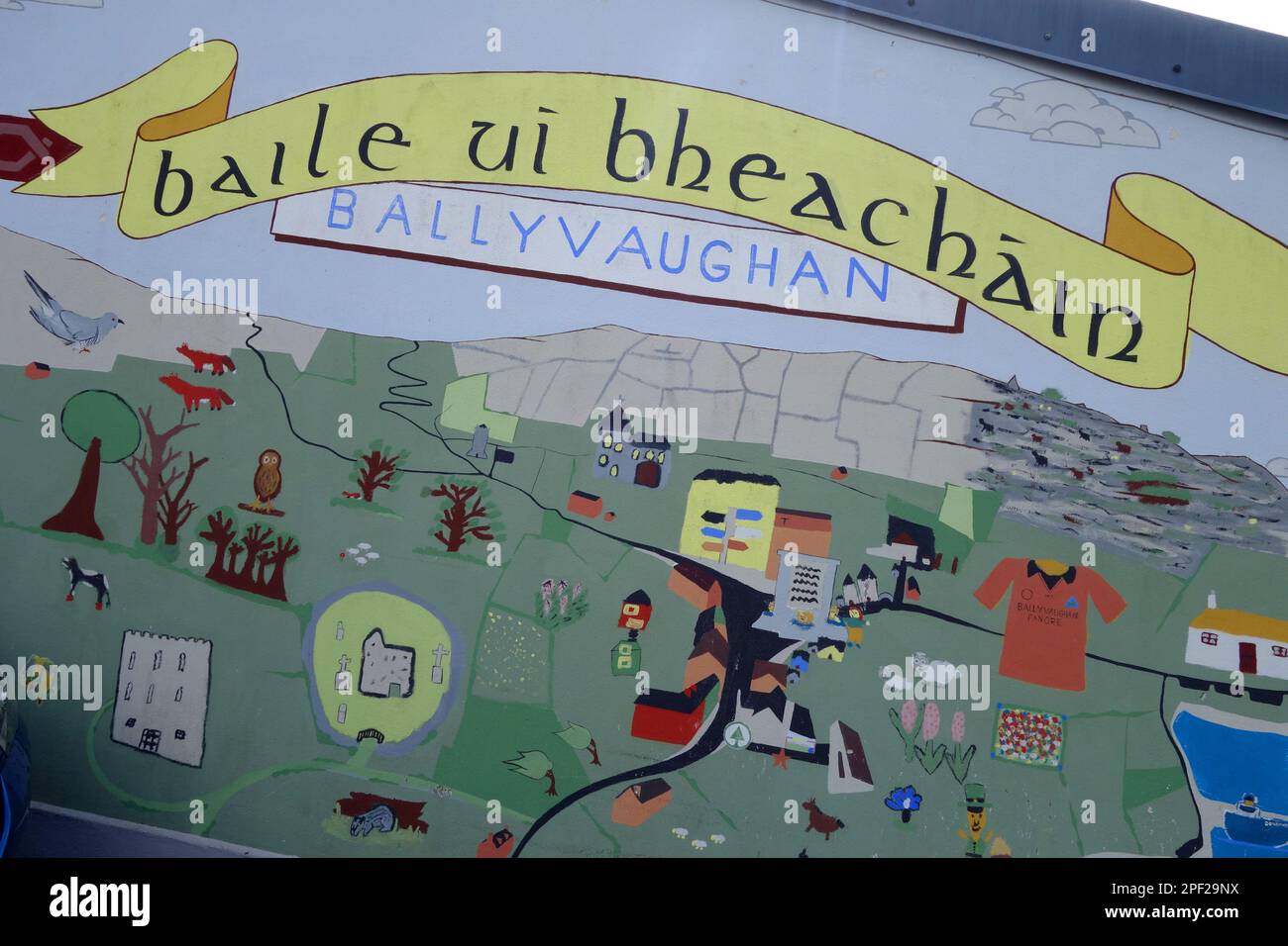 County clare map hi-res stock photography and images - Alamy