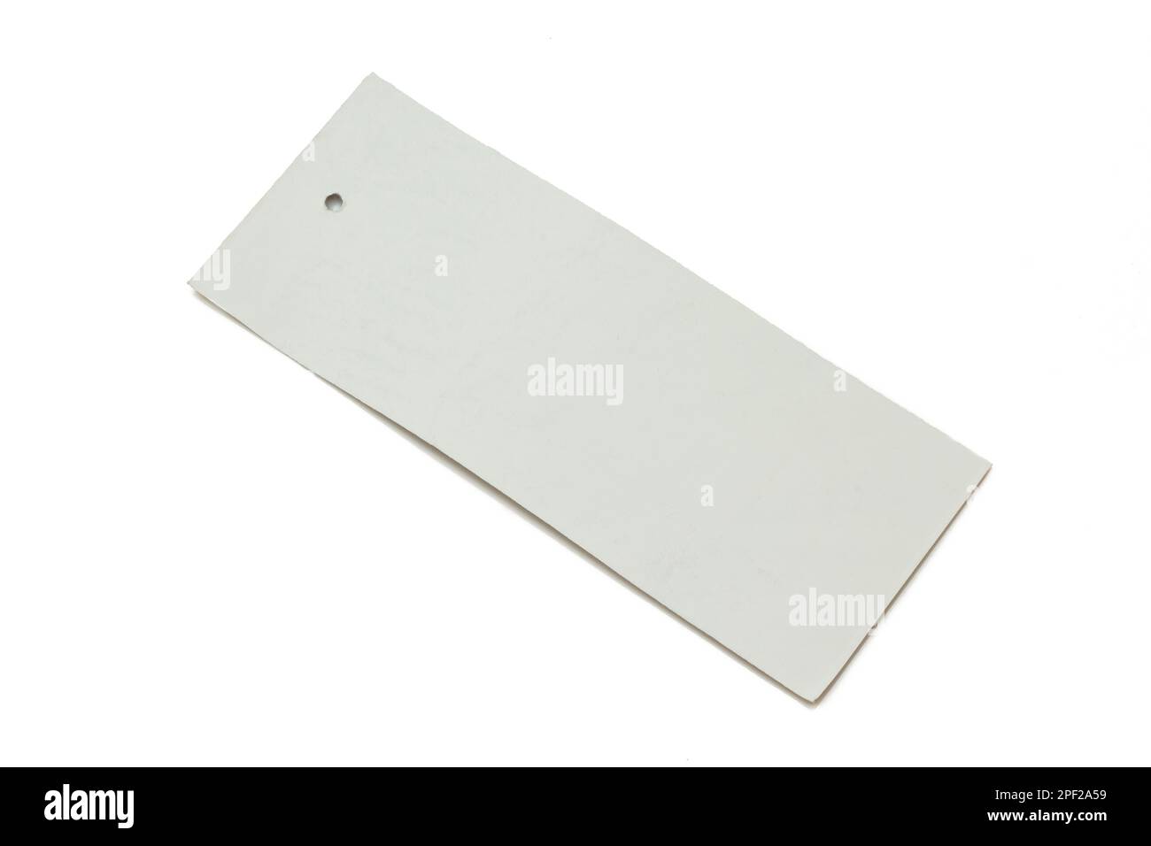 Blank white price tag isolated on white background. Template mockup ...