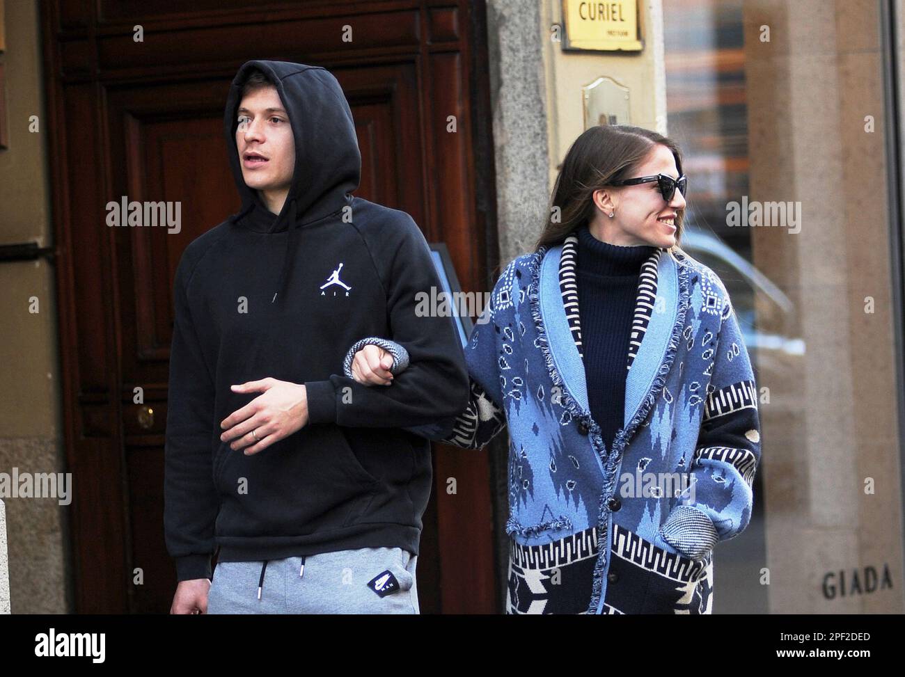 Milan, . 16th Mar, 2023. Milan, 16-03-2023 Nicolò Barella, footballer ...