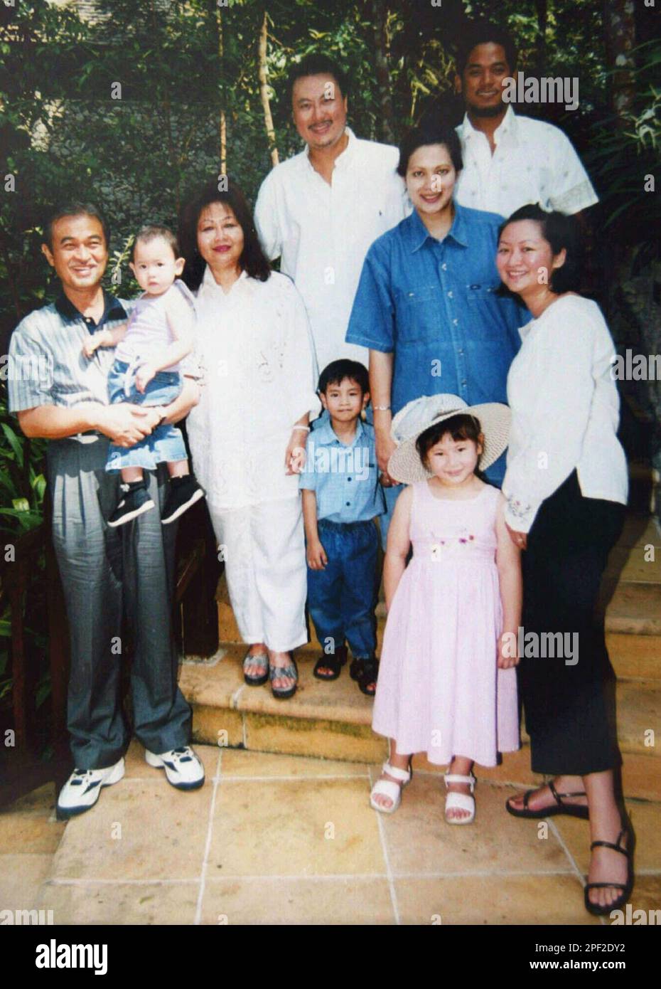 Malaysia's Prime Minister Abdullah Ahmad Badawi, left, is pictured with ...