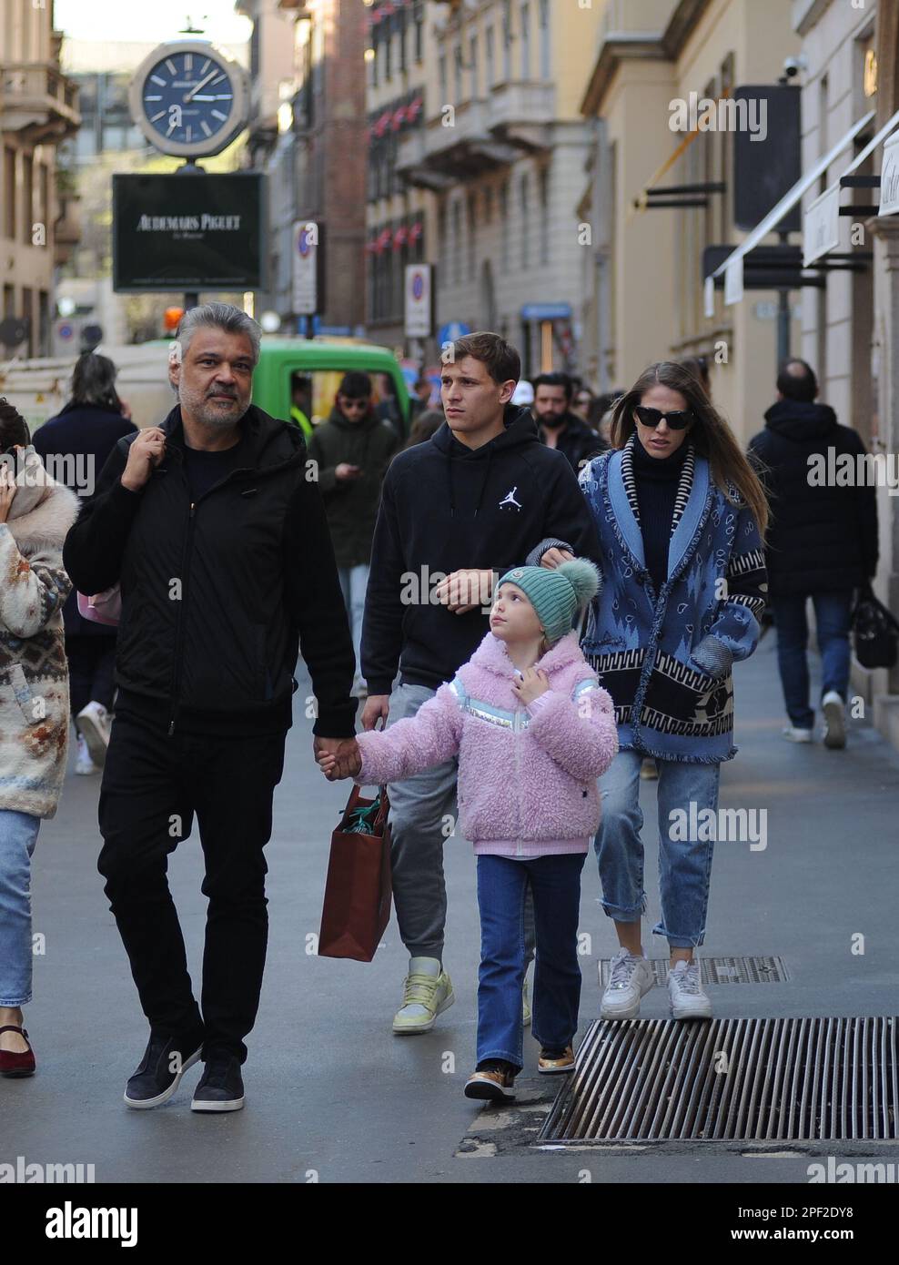 Milan, . 16th Mar, 2023. Milan, 16-03-2023 Nicolò Barella, footballer ...