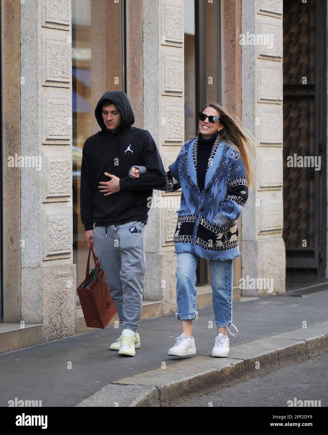 Milan, . 16th Mar, 2023. Milan, 16-03-2023 Nicolò Barella, footballer ...