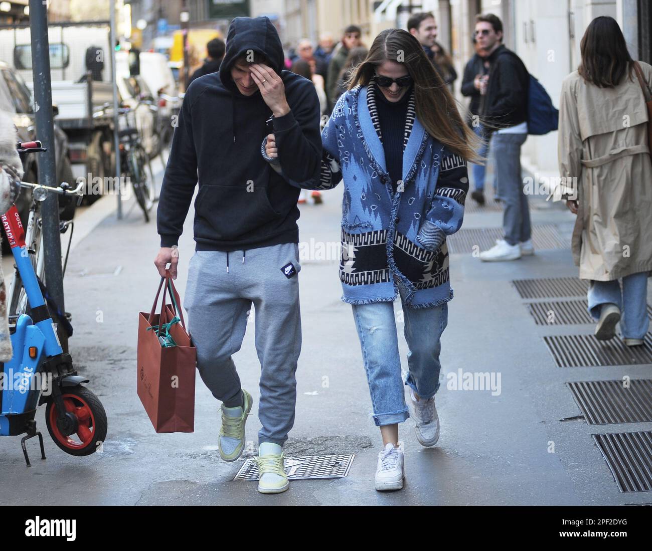 Milan, . 16th Mar, 2023. Milan, 16-03-2023 Nicolò Barella, footballer ...