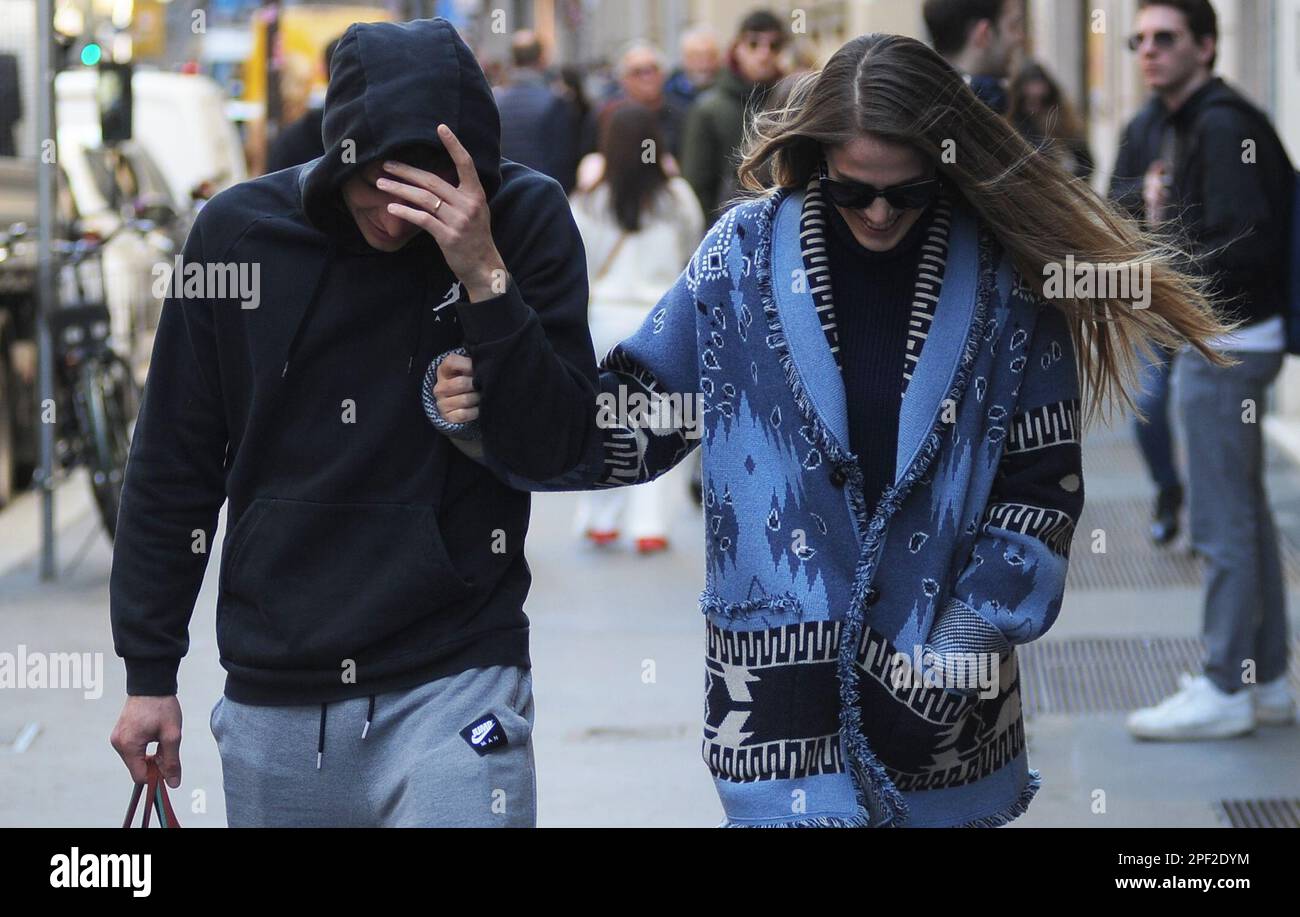 Milan, . 16th Mar, 2023. Milan, 16-03-2023 Nicolò Barella, footballer ...