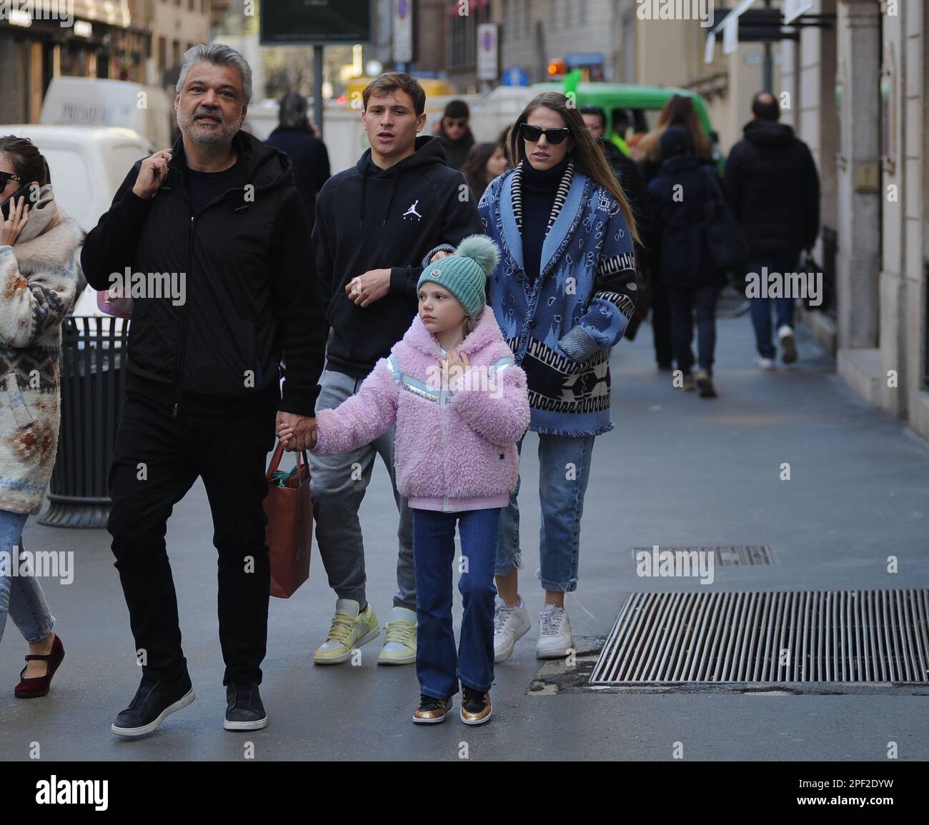 Milan, . 16th Mar, 2023. Milan, 16-03-2023 Nicolò Barella, footballer ...