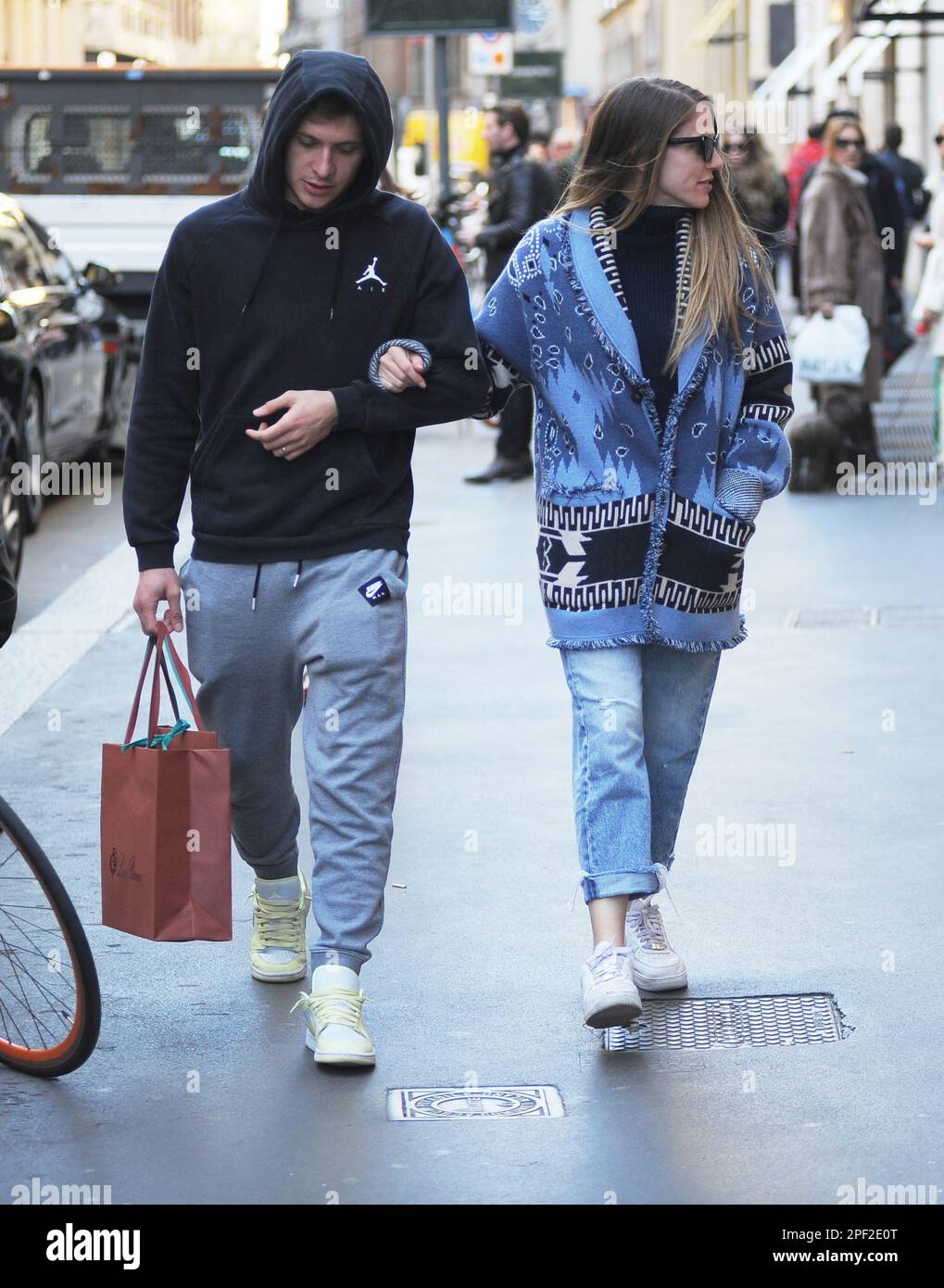 Milan, . 16th Mar, 2023. Milan, 16-03-2023 Nicolò Barella, footballer ...