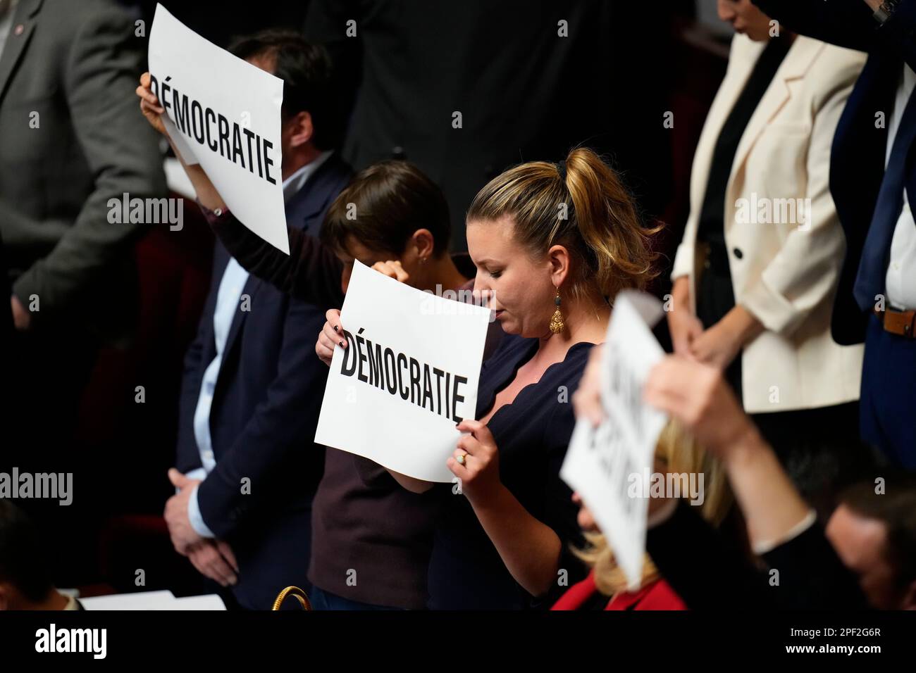 Paris, Paris, France. 16th Mar, 2023. MATHILDE PANOT Member of ...