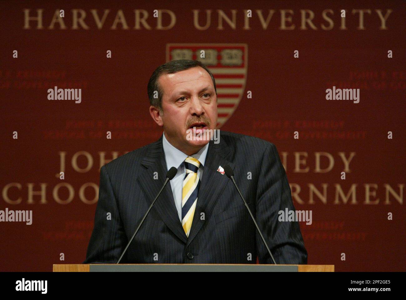 Turkish Prime Minister Recep Tayyip Erdogan speaks about democracy in ...