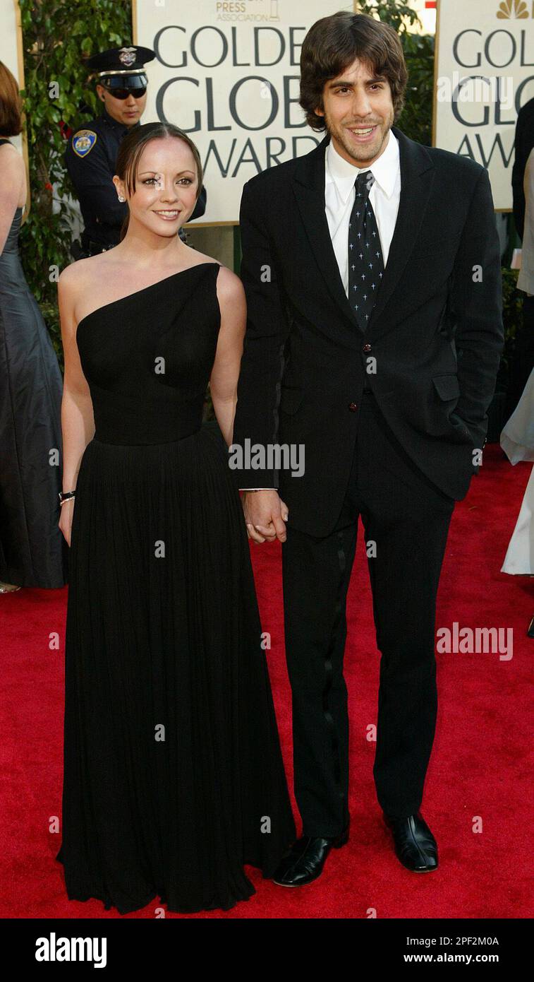 Actress Christina Ricci and her boyfriend actor Adam Goldberg arrive ...