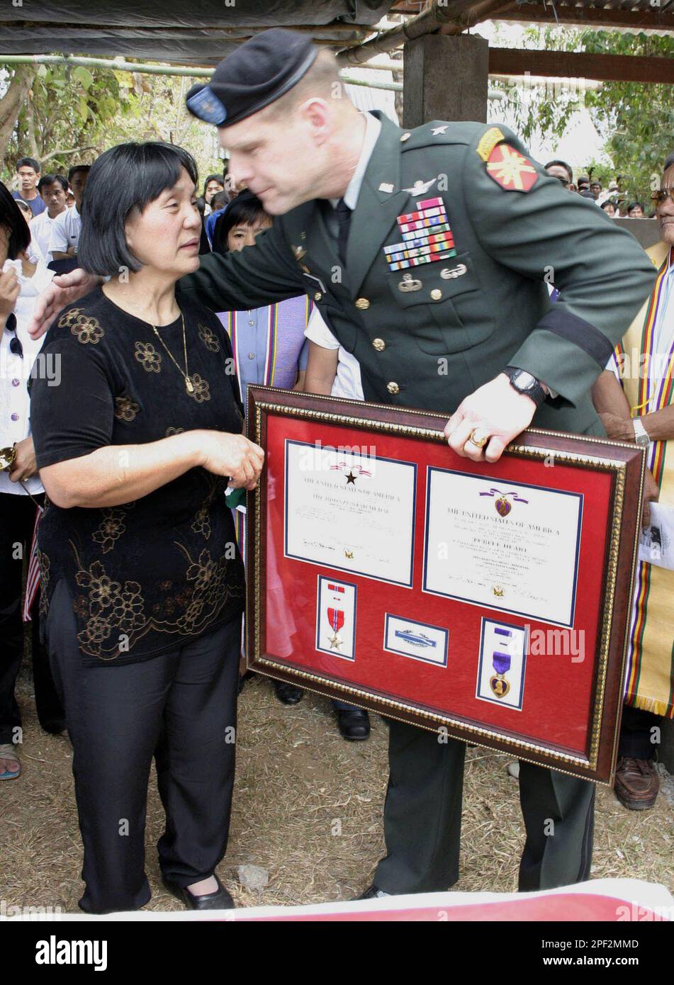 Helen Therrien of Jay, Vt., mother of slain U.S. Army Specialist ...