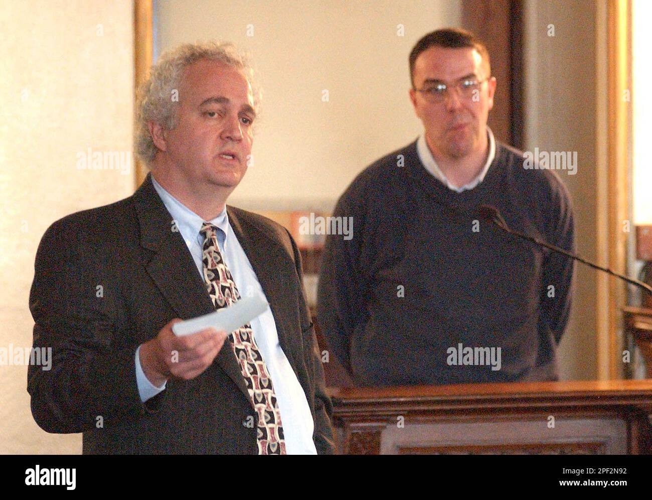 Bristol County Assistant District Attorney Walter Shea questions former ...