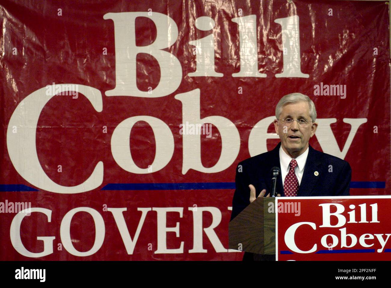 Republican gubernatorial candidate in North Carolina, Bill Cobey ...