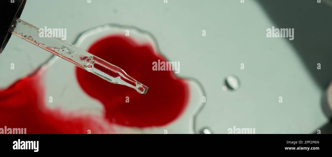 Banner. Laboratory tests for the extraction of the tested product and ...