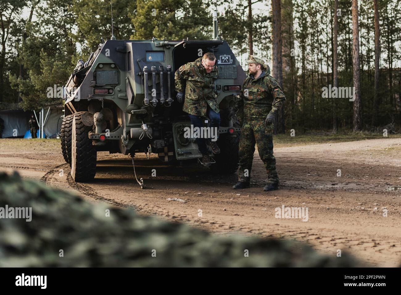 Boris Pistorius (SPD), Federal Minister of Defence, photographed as ...