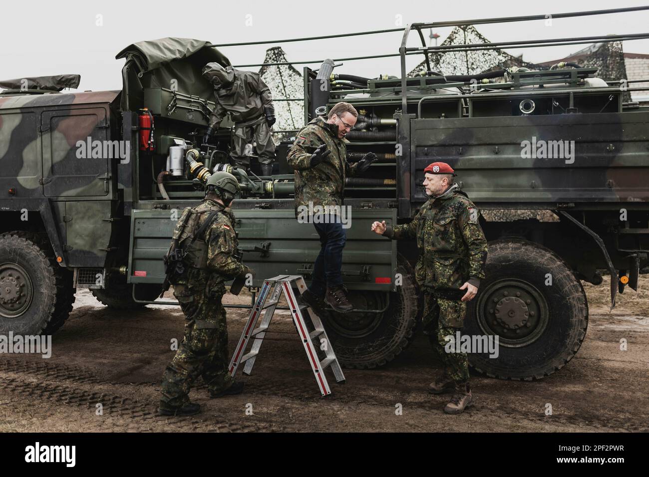 Boris Pistorius (SPD), Federal Minister of Defence, photographed as ...