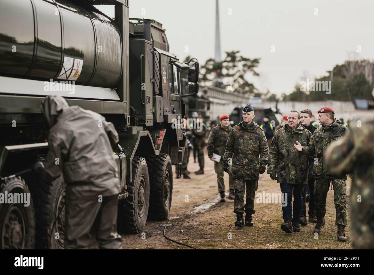 Boris Pistorius (SPD), Federal Minister of Defence, photographed as ...
