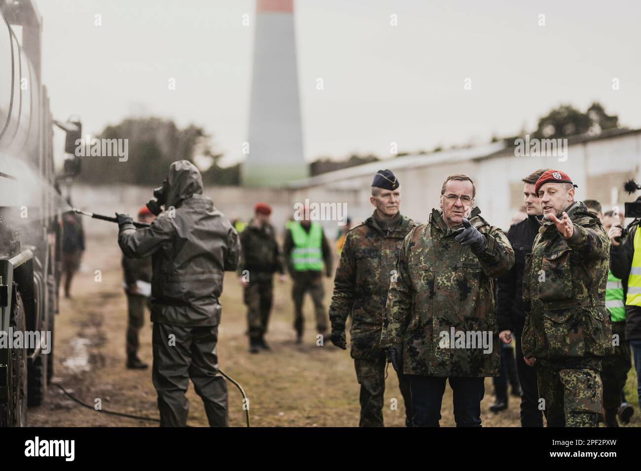 Boris Pistorius (SPD), Federal Minister of Defence, photographed as ...