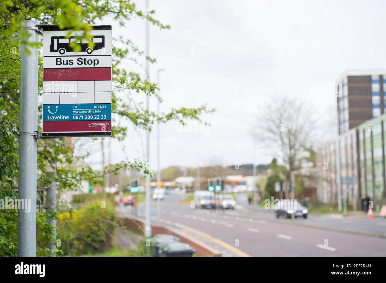 Bus stops sign hi-res stock photography and images - Alamy