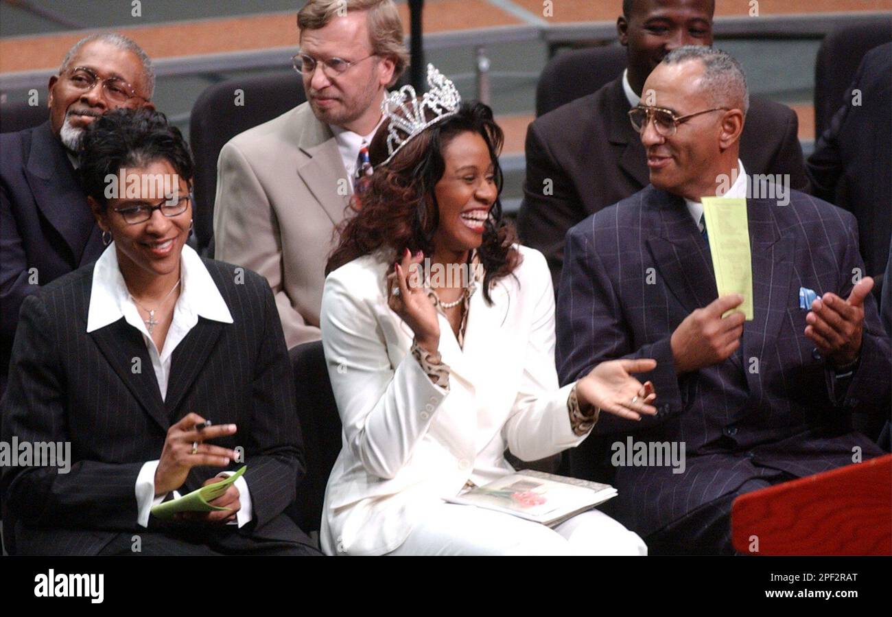 Kansas women's basketball assistant coach Lynette Woodard, Miss Black ...