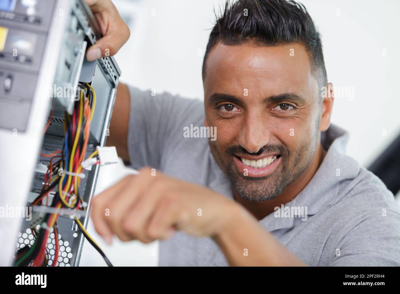 Inspecting building wiring hi-res stock photography and images - Alamy