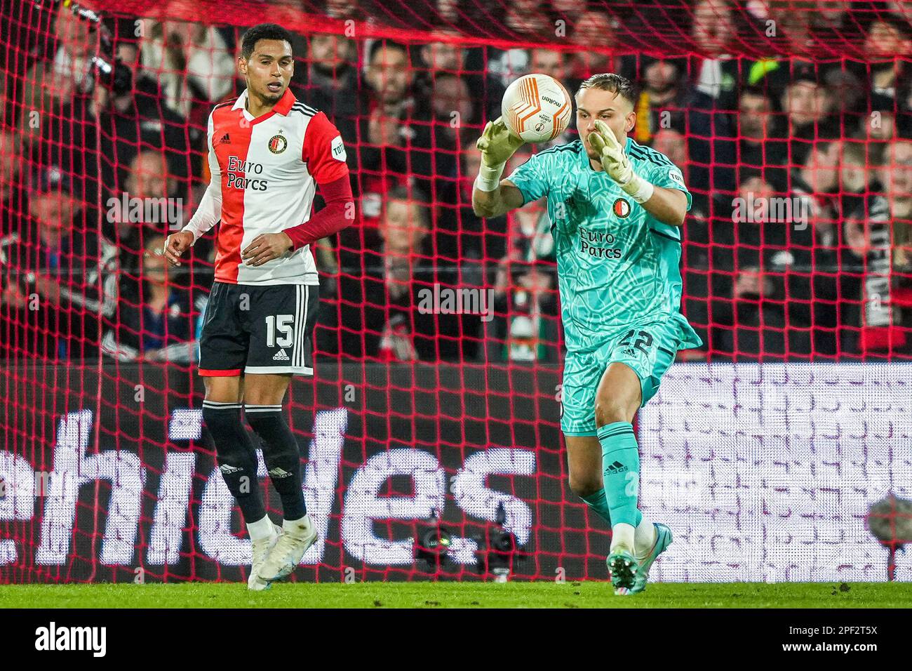 Rotterdam - Feyenoord keeper Timon Wellenreuther during the match ...