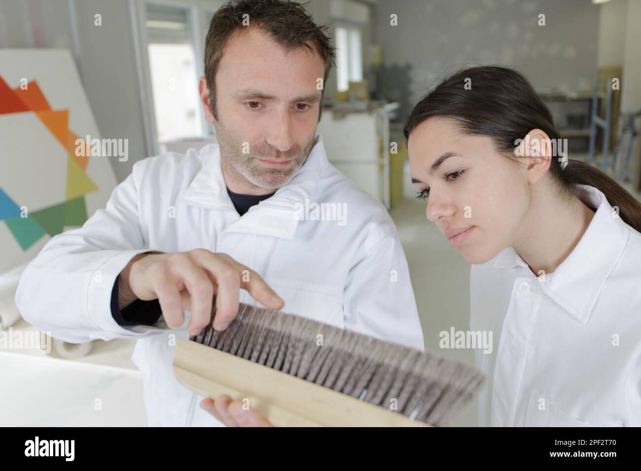 Professional women painter for house hi-res stock photography and ...