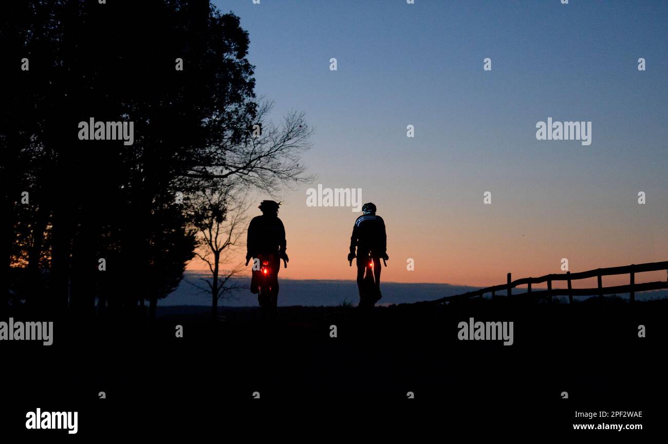 UNITED STATES - 10-31-20 : Kasey Clark a cyclist and organic farmer in ...