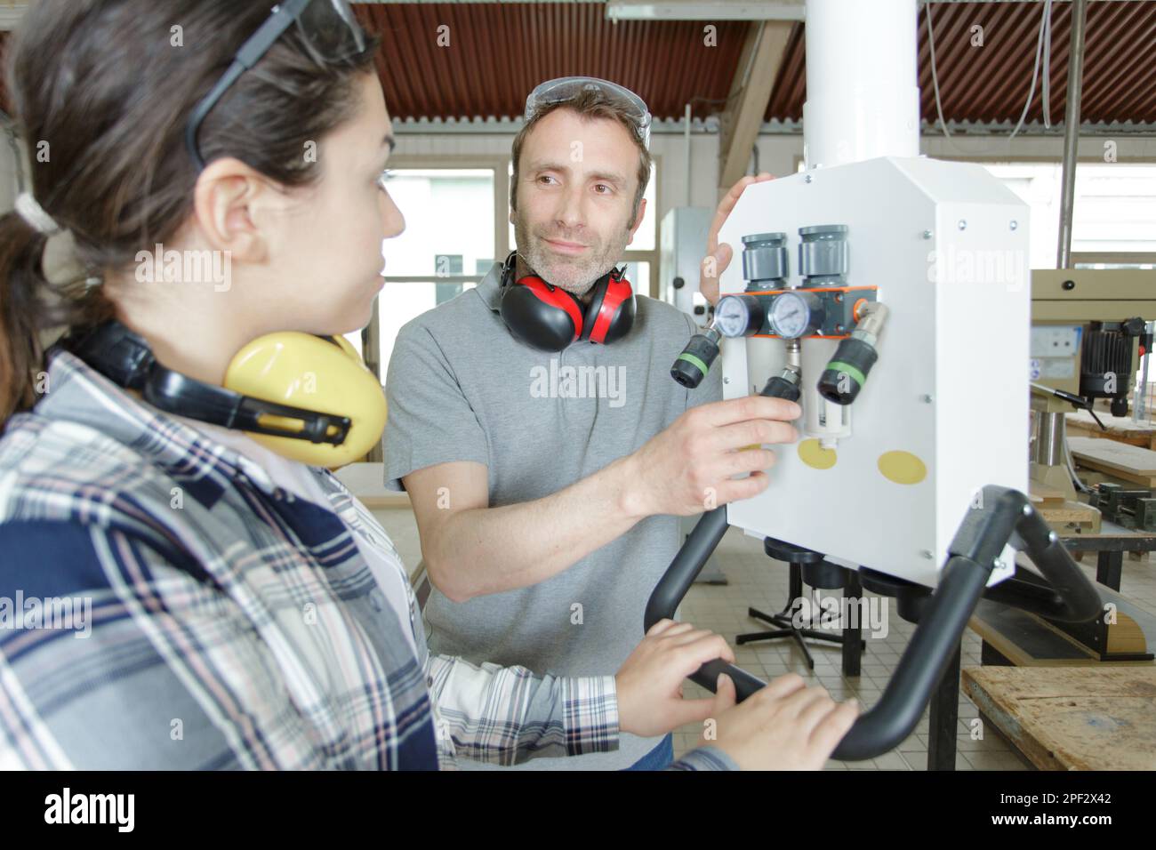 an industrial engineers working together Stock Photo - Alamy
