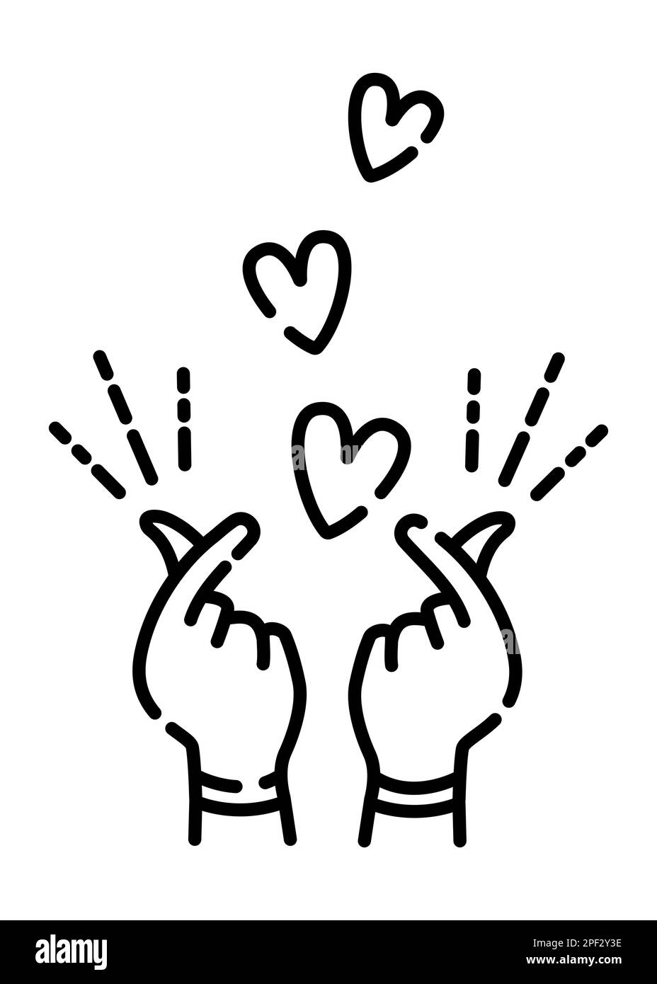 Black magic icon linear Stock Vector Images - Alamy