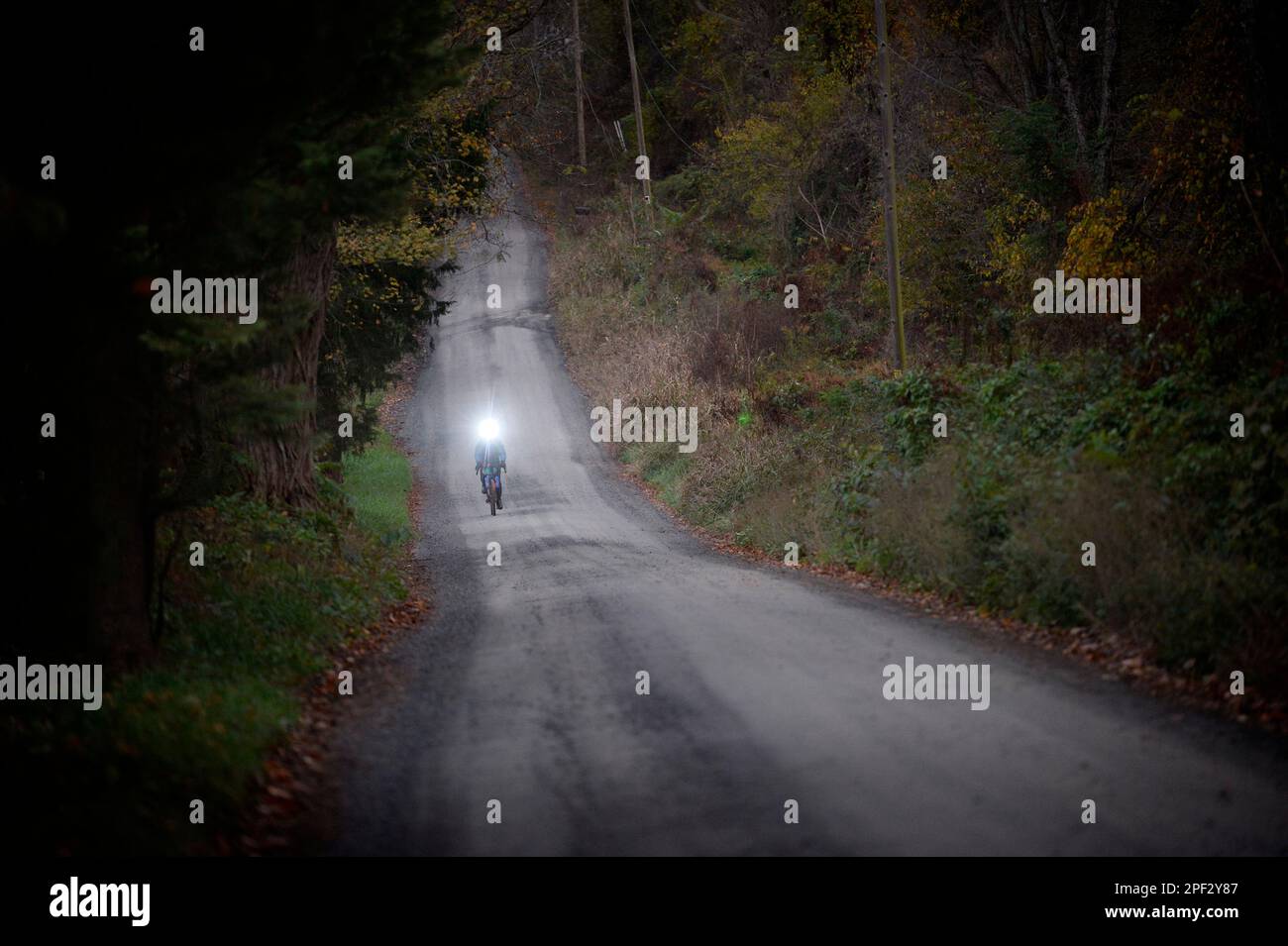 UNITED STATES - 10-31-20 : Kasey Clark a cyclist and organic farmer in ...
