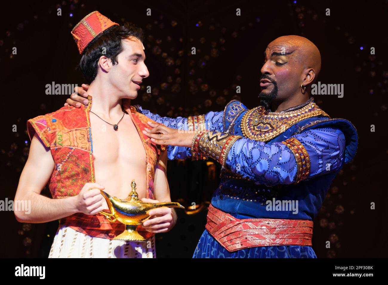 Madrid, Spain. 16th Mar, 2023. Roc Bernadí and David Comrie perform ...