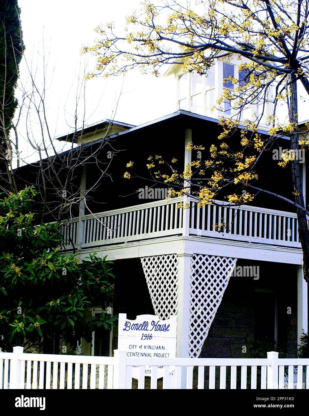 The Bonelli House in downtown Kingman, Ariz., is shown Wednesday, Jan ...