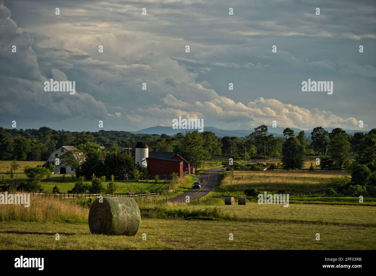 UNITED STATES - June 17, 2019: South Western view down route 179 ...