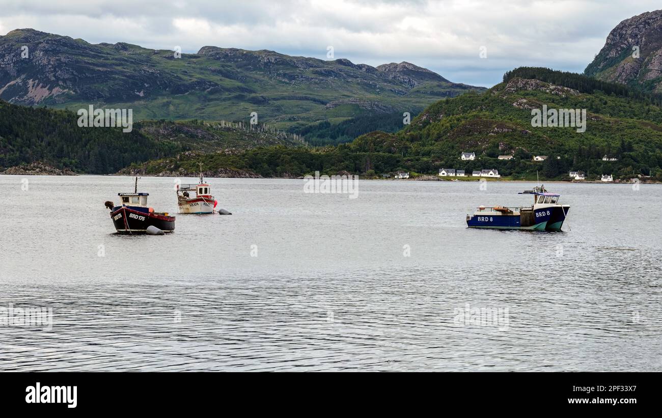 Plockton, Loch Carron, Highland Stock Photo - Alamy