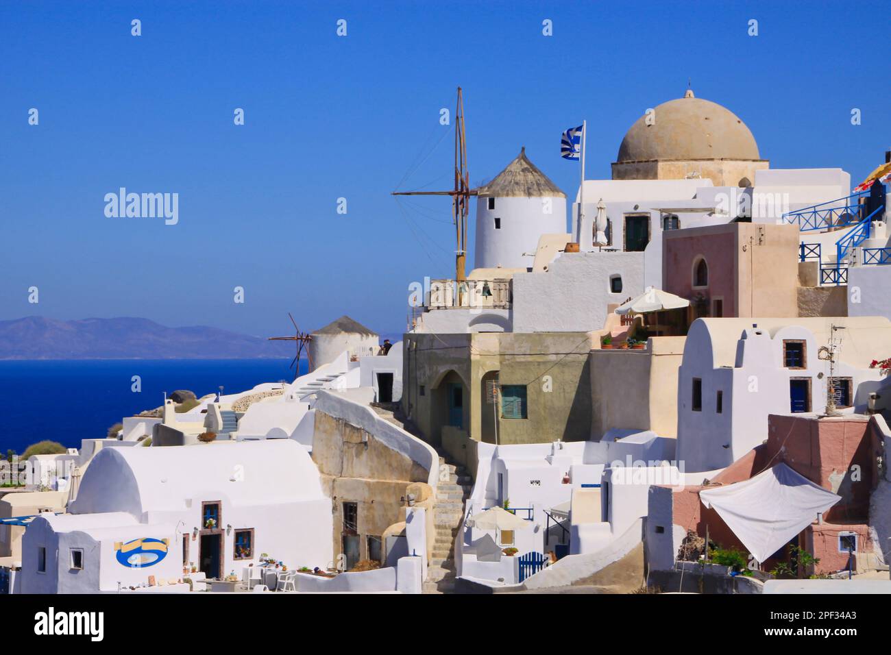 Oia panoramic view hi-res stock photography and images - Alamy