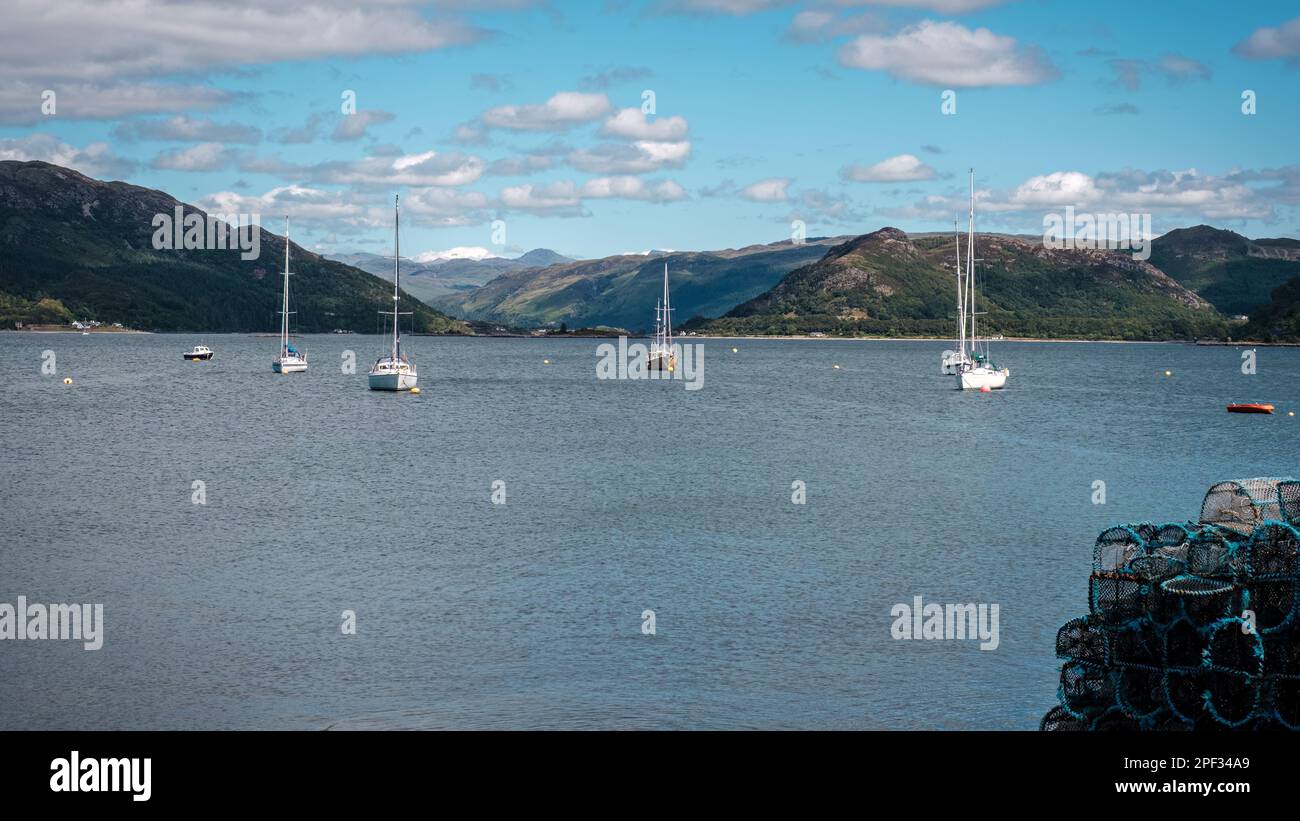 Plockton, Loch Carron, Highland Stock Photo - Alamy