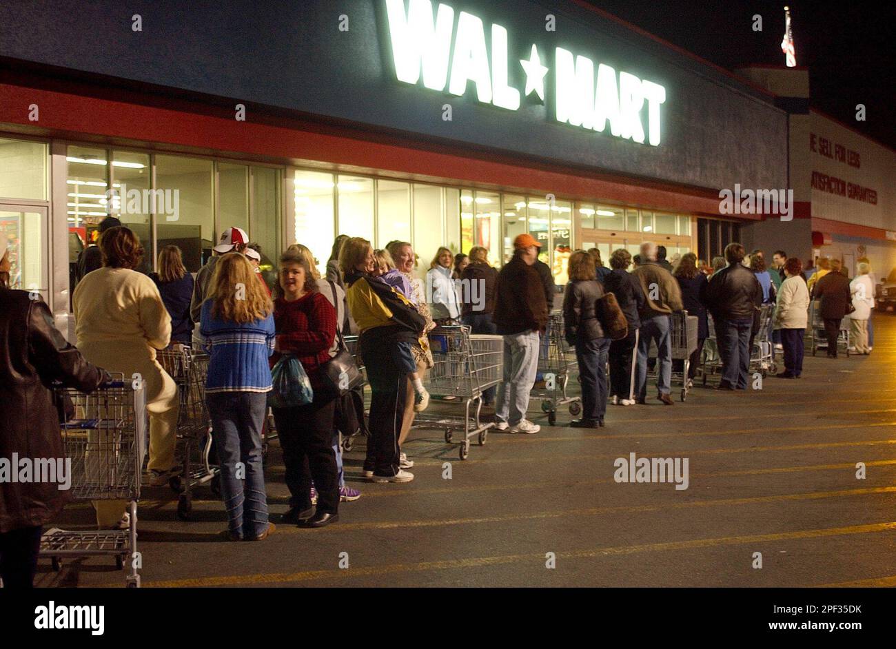 Walmart People At Night