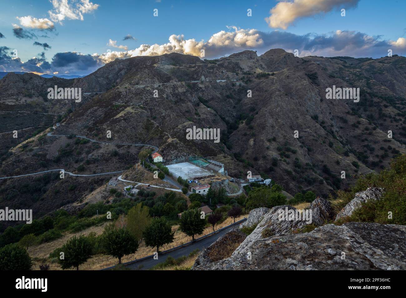 Panorama da Bova - Reggio Calabria Stock Photo - Alamy