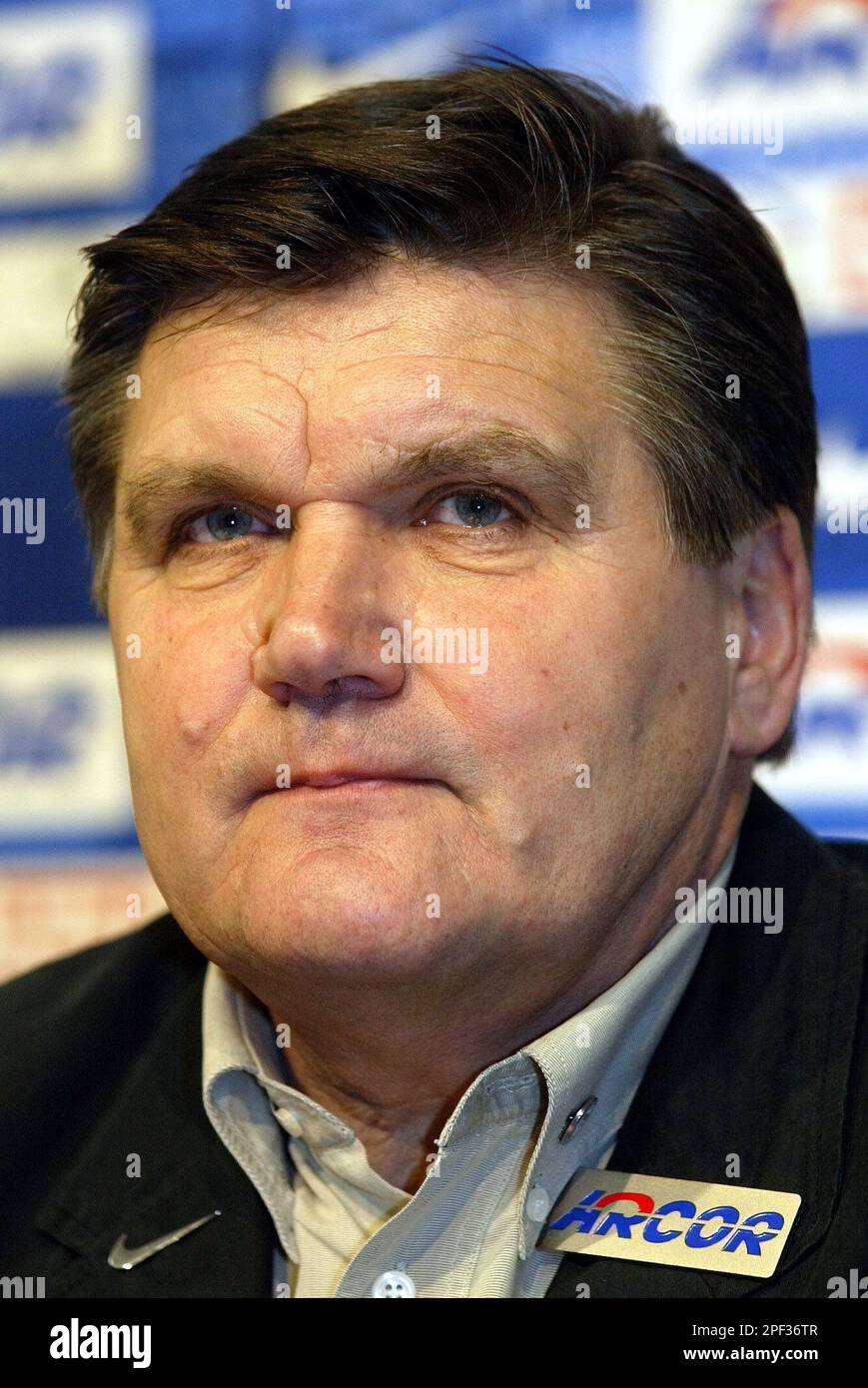 Hans Meyer, neuer Trainer des Fussballbundesligisten Hertha BSC Berlin ...