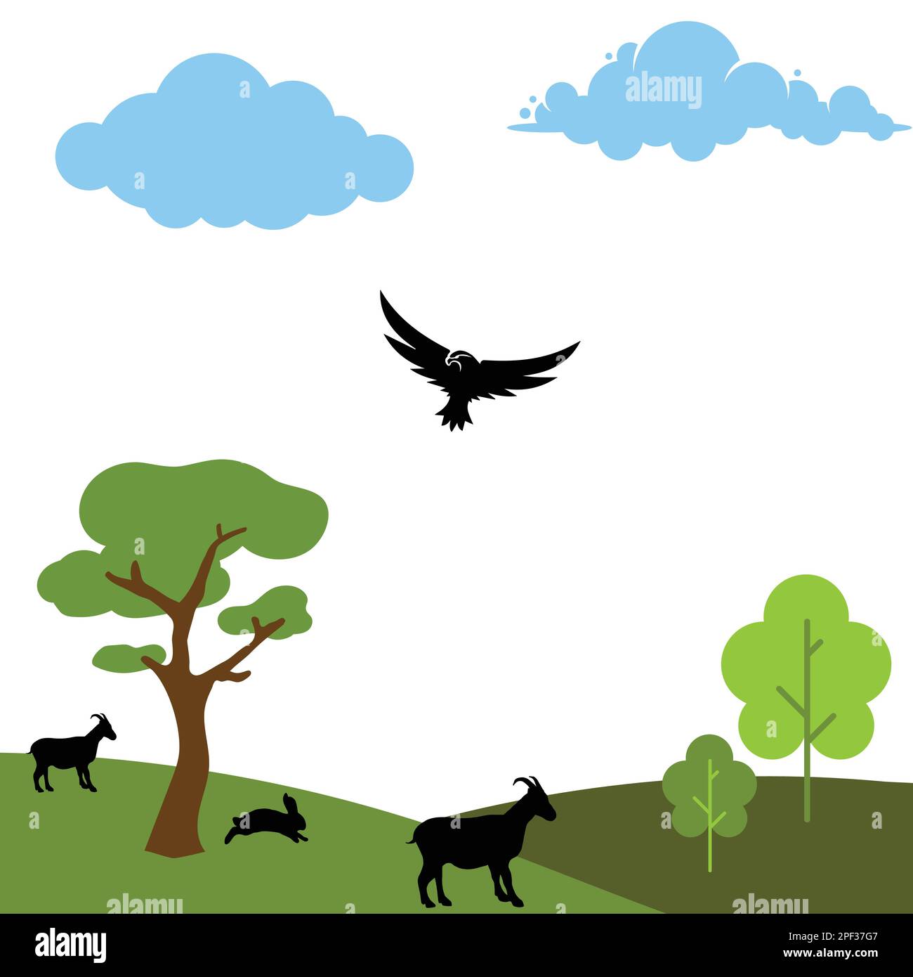 Beautiful nature view Stock Vector Images - Alamy