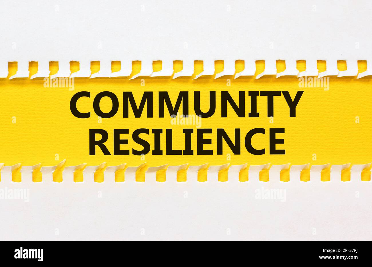 Community resilience symbol. Concept word Community resilience typed on ...