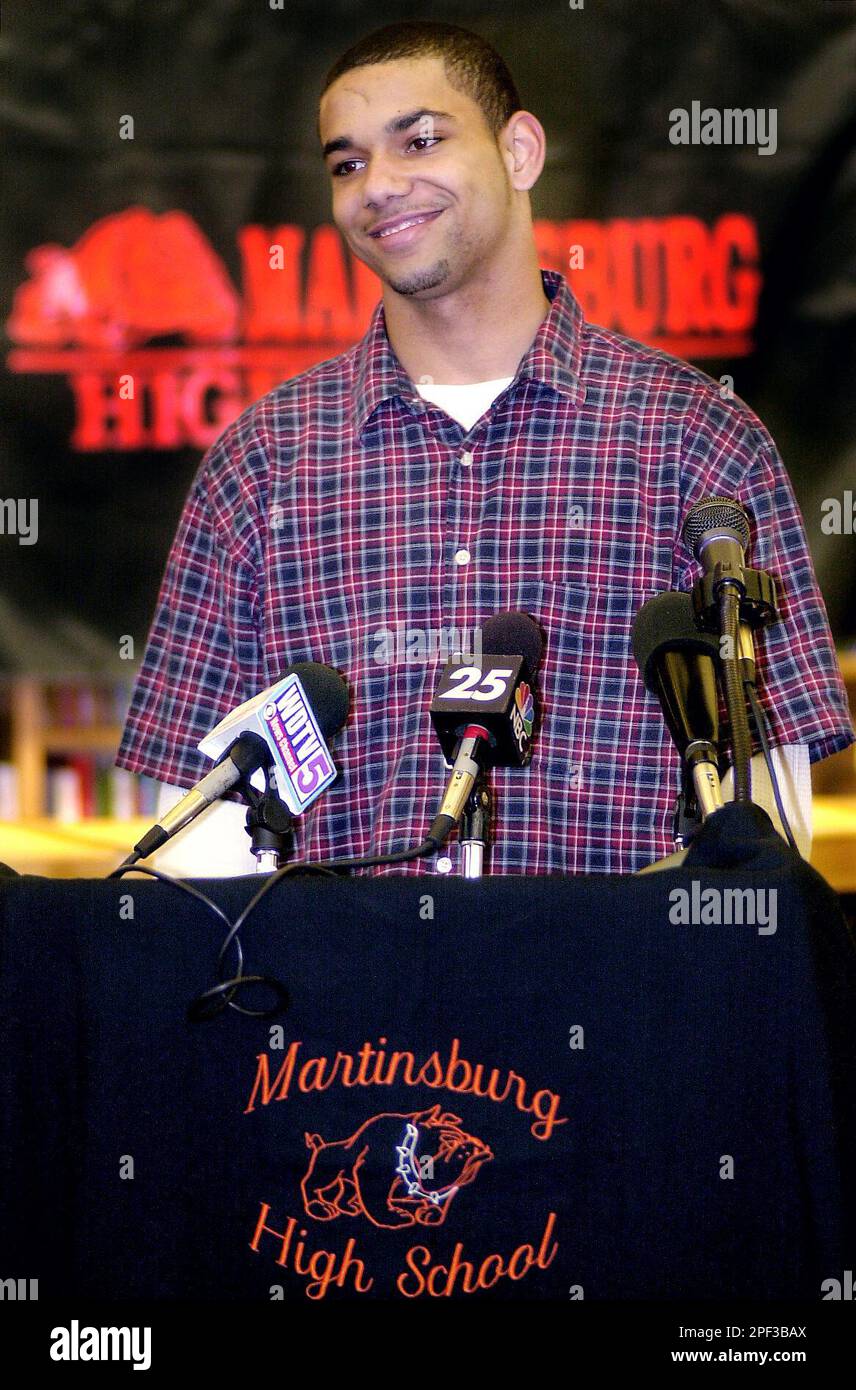 Martinsburg High School football standout Brandon Barrett announces his ...