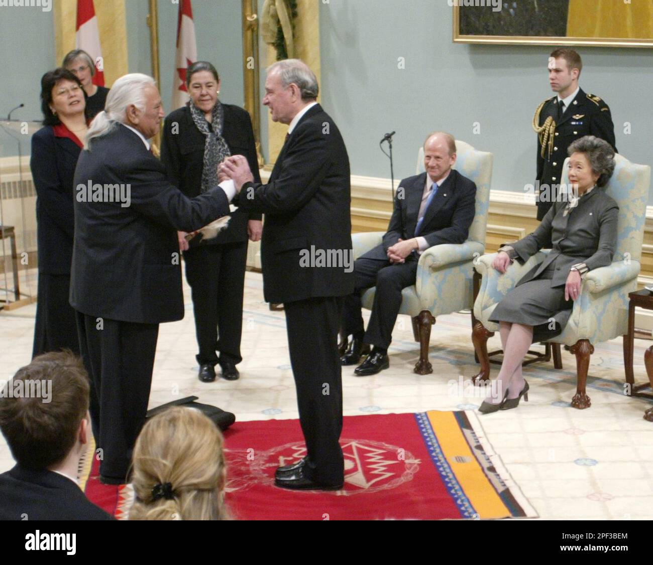 As Governor General Adrienne Clarkson and her husband John Ralston Saul ...